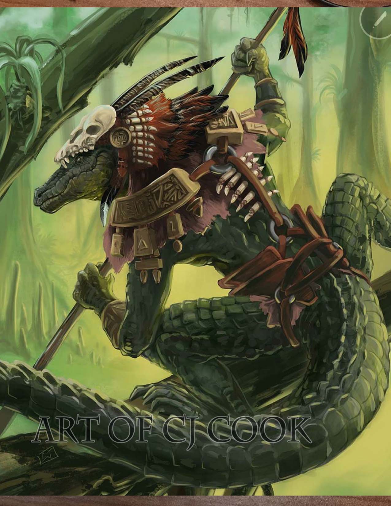 The Art of CJ Cook: An Artist Spotlight. - Gambit's Ink